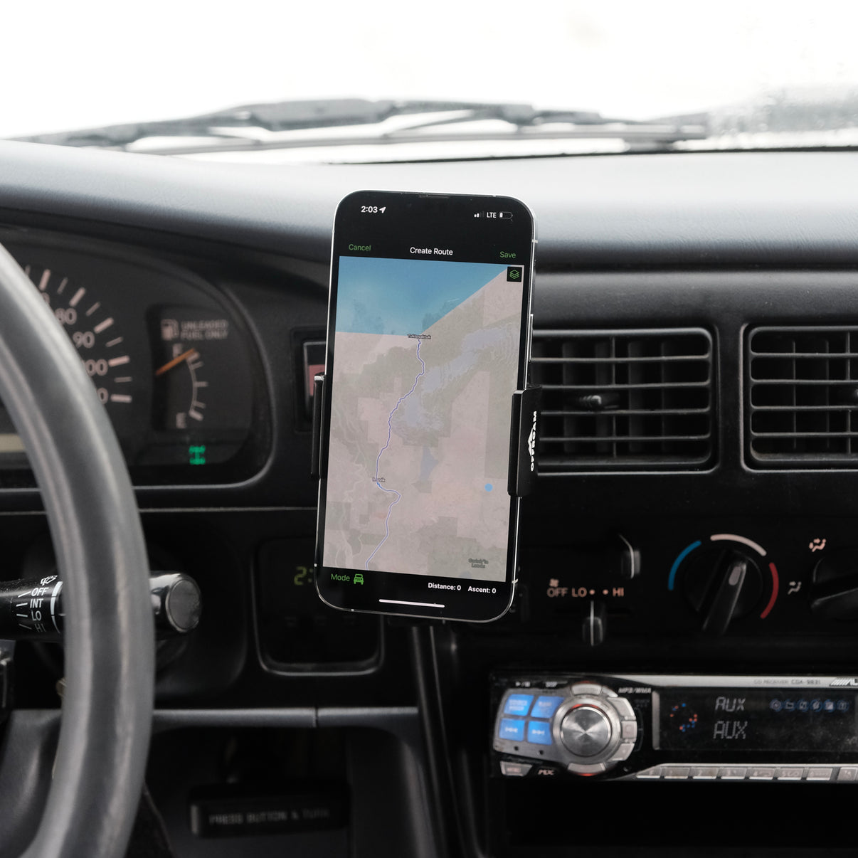 1996-2004 Toyota Tacoma Phone Mount – OFFROAM