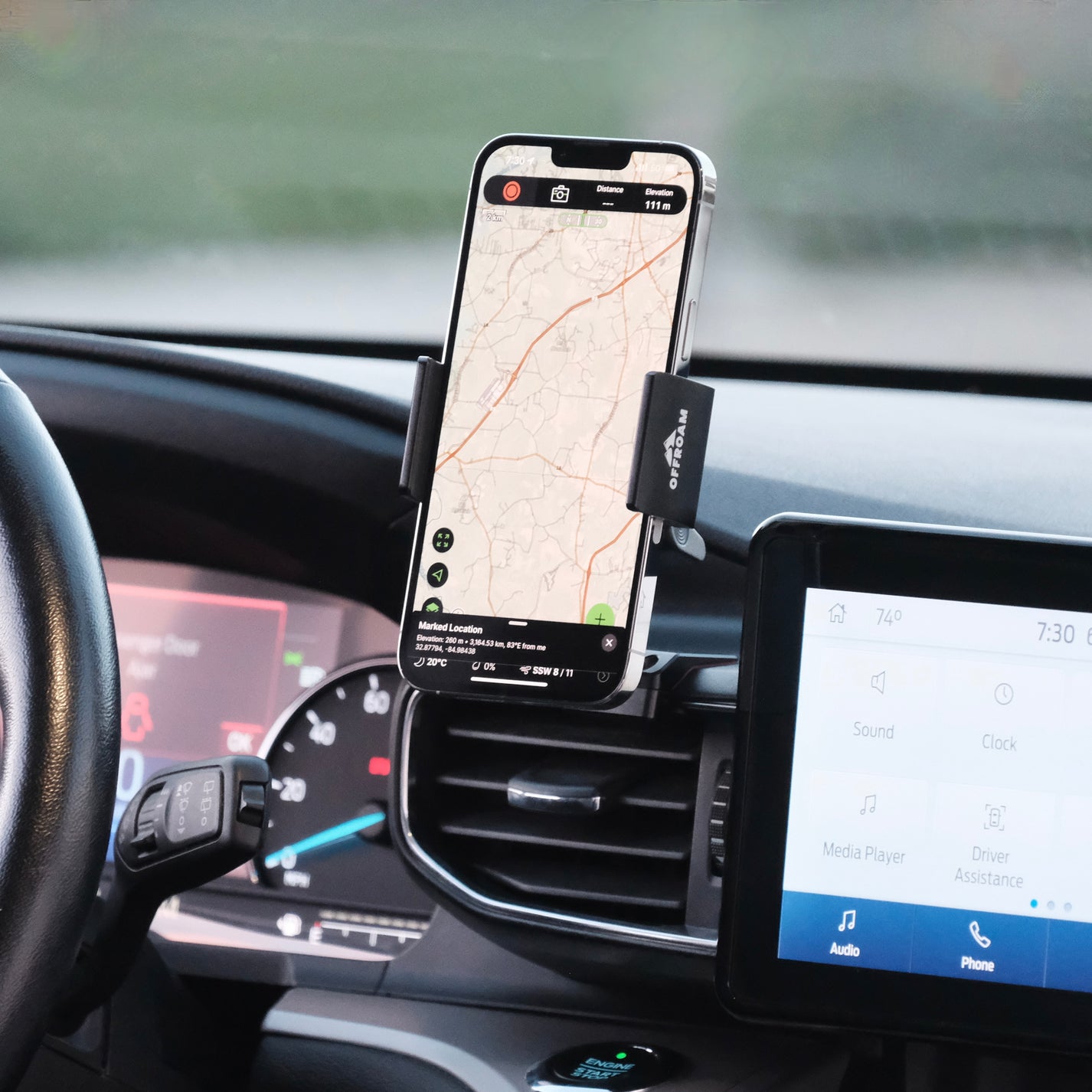 Ford Explorer 2020-2024 Phone Mount – OFFROAM
