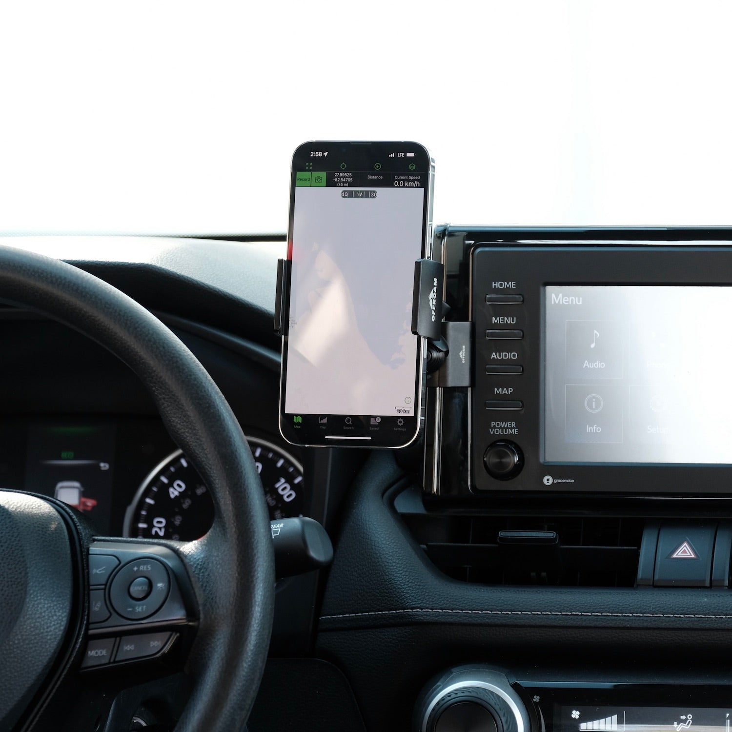 2019-2025 Toyota RAV4 Phone Mount – OFFROAM